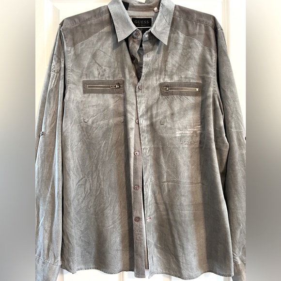 Guess | Shirts | Mens Guess Long Sleeve Button Down | Poshmark